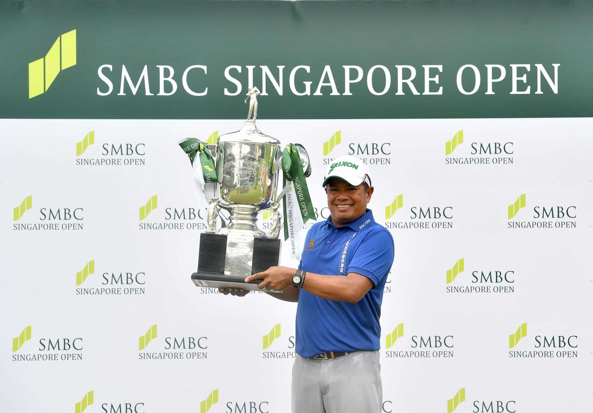 Trophy Presentation images from the 2017 Singapore Open