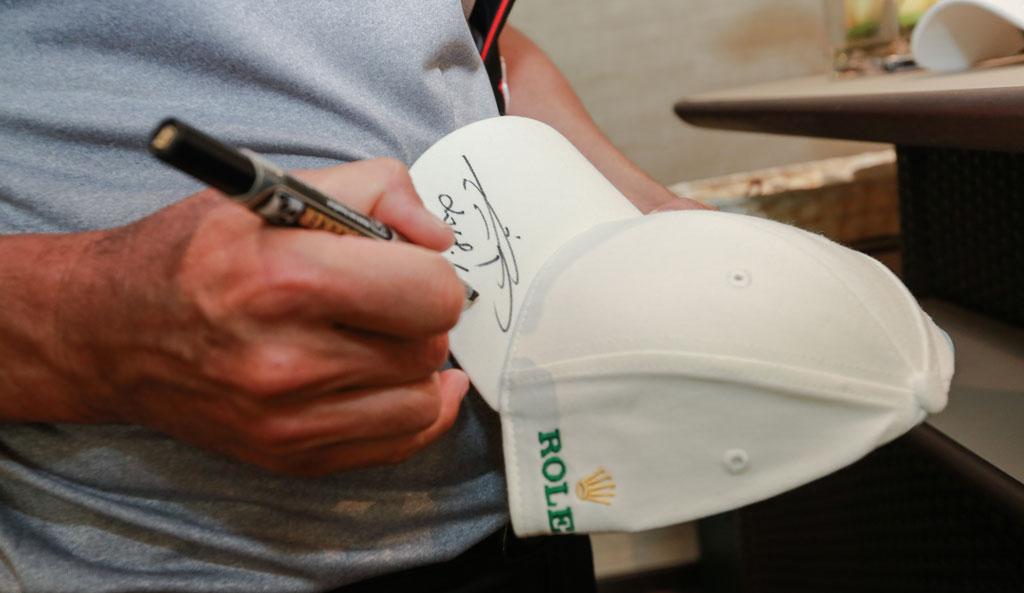 Legends Lounge at the 2018 Singapore Open